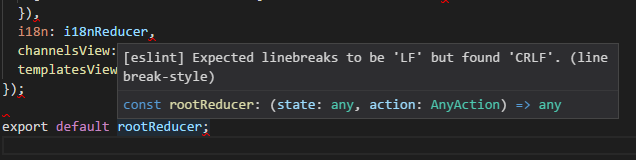 Dudo Investigo Aplico Y Comparto Solution For Eslint Expected Linebreaks To Be Lf But