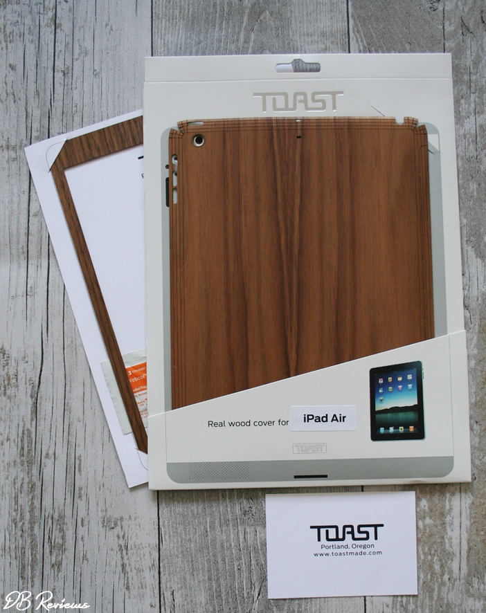 Gorgeous Real Wood Tech Cover from Toast - DB Reviews - UK Lifestyle Blog