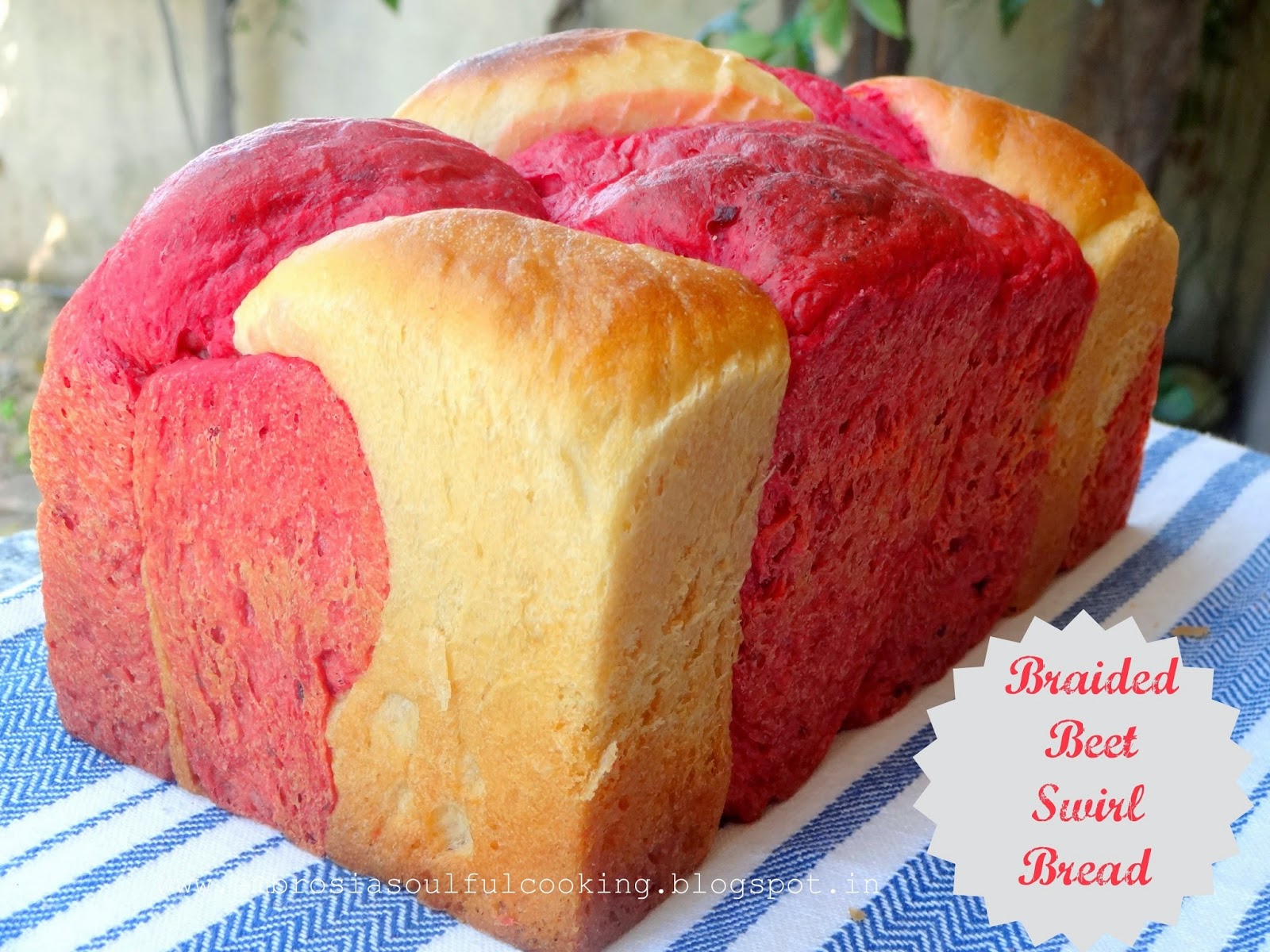 Braided Beet Swirl Bread (Vegan) | Ambrosia