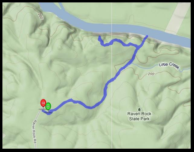 TrailMixxx: Raven Rock (Raven Rock Loop and Little Creek Trails) - 5/11 ...