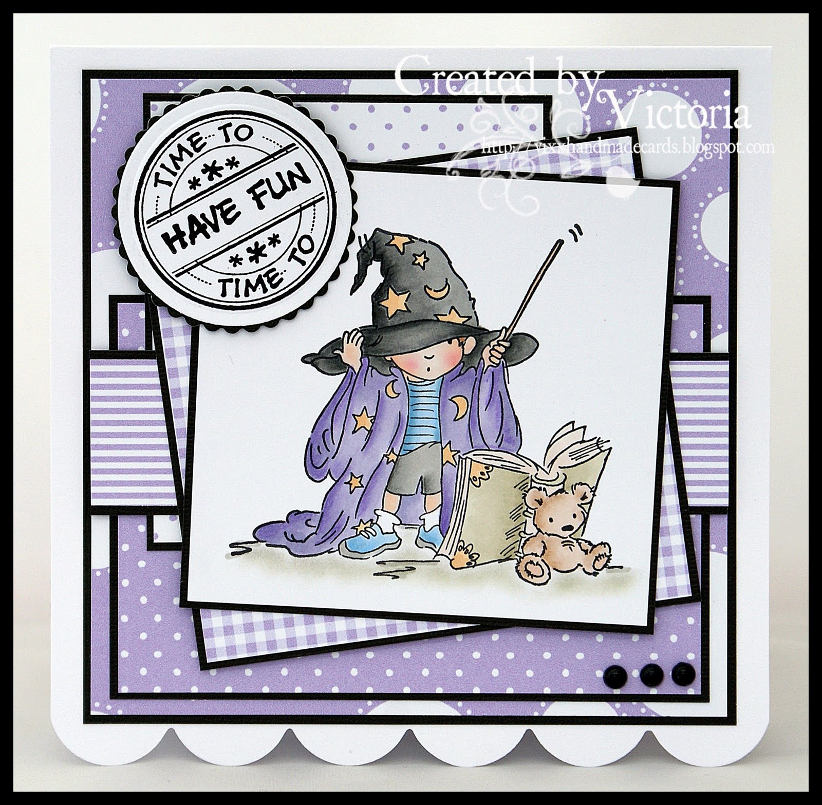 Vixx Handmade Cards: ABRACADABRA...................!