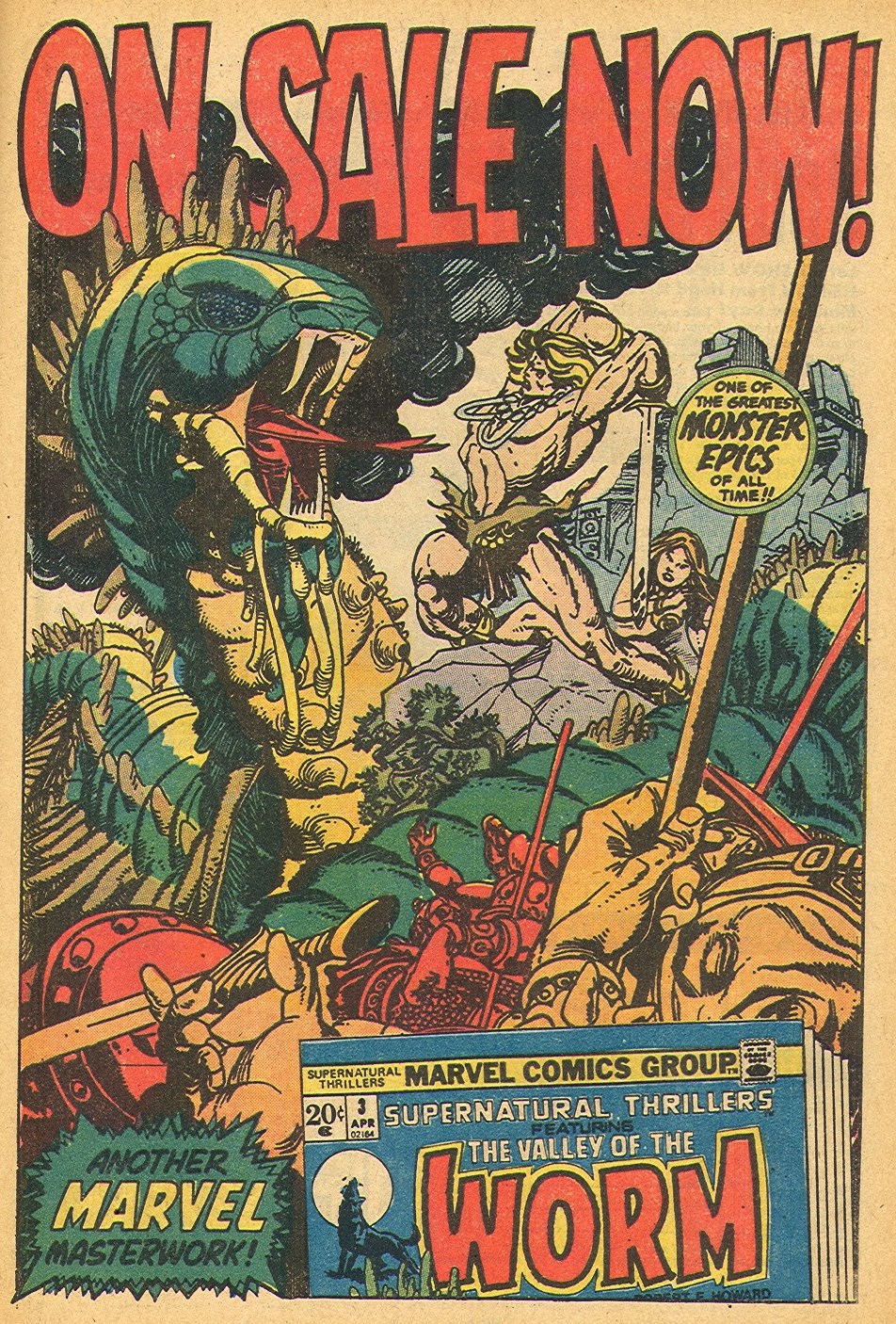 Cap'n's Comics: The Valley Of The Worm by Gil Kane