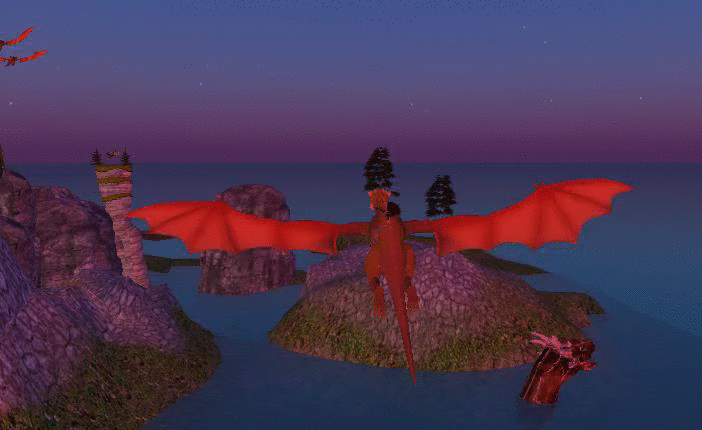 Nara's Nook Virtual Writer's Colony: Grid-Hopping Through Inner-Space