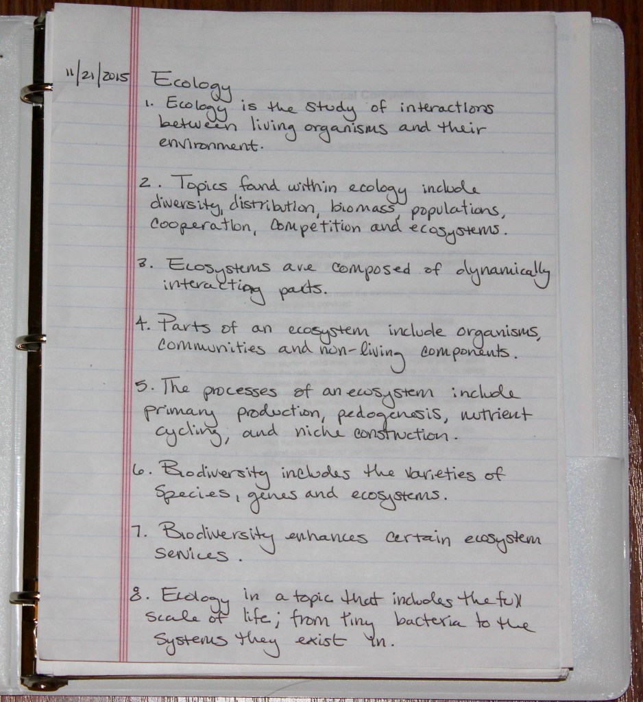 e-Portfolio: TOPIC 6 : TAKING EFFECTIVE NOTES