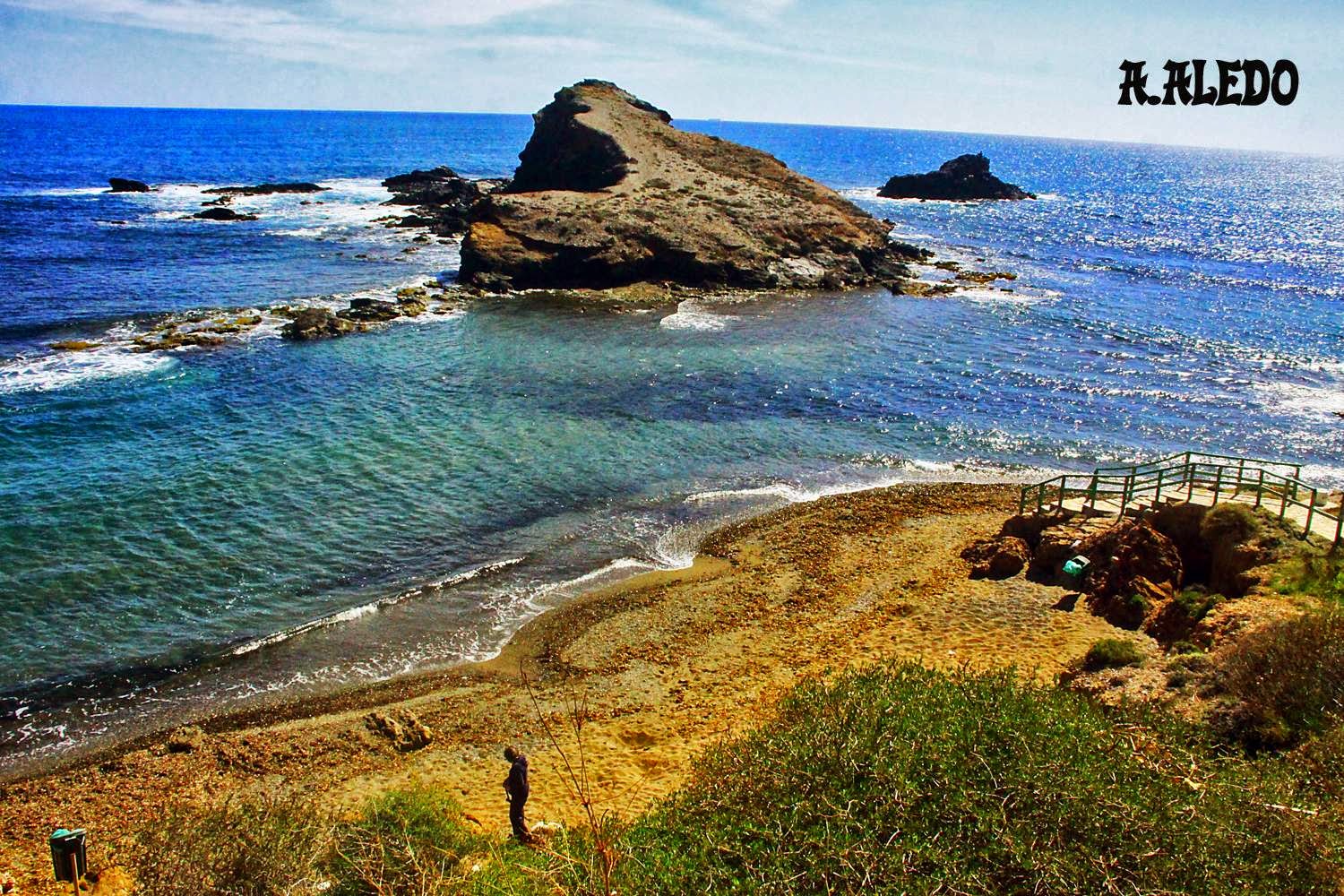 RUTA DESDE CABO DE PALOS-CALA REONA AL MIRADOR DE PUNTA NEGRA EN ...
