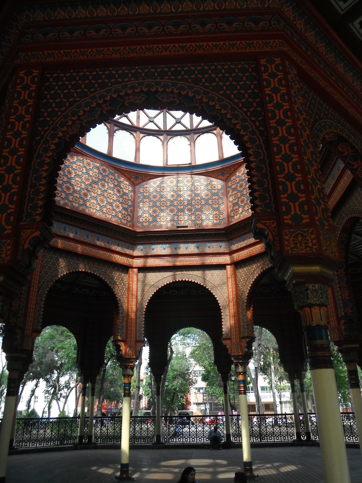 Ecoturismo en México, arte y cultura: Kiosco Morisco - Santa María la ...