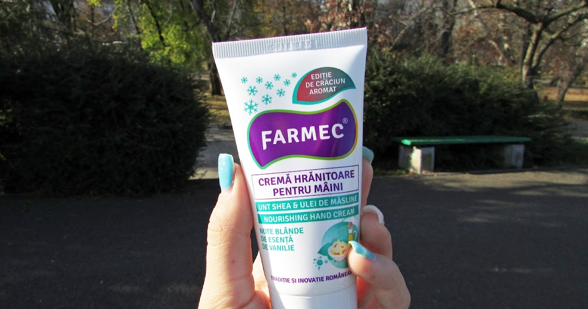 Lorena's blog: Crema hranitoare pentru maini Farmec, editie aromata de ...