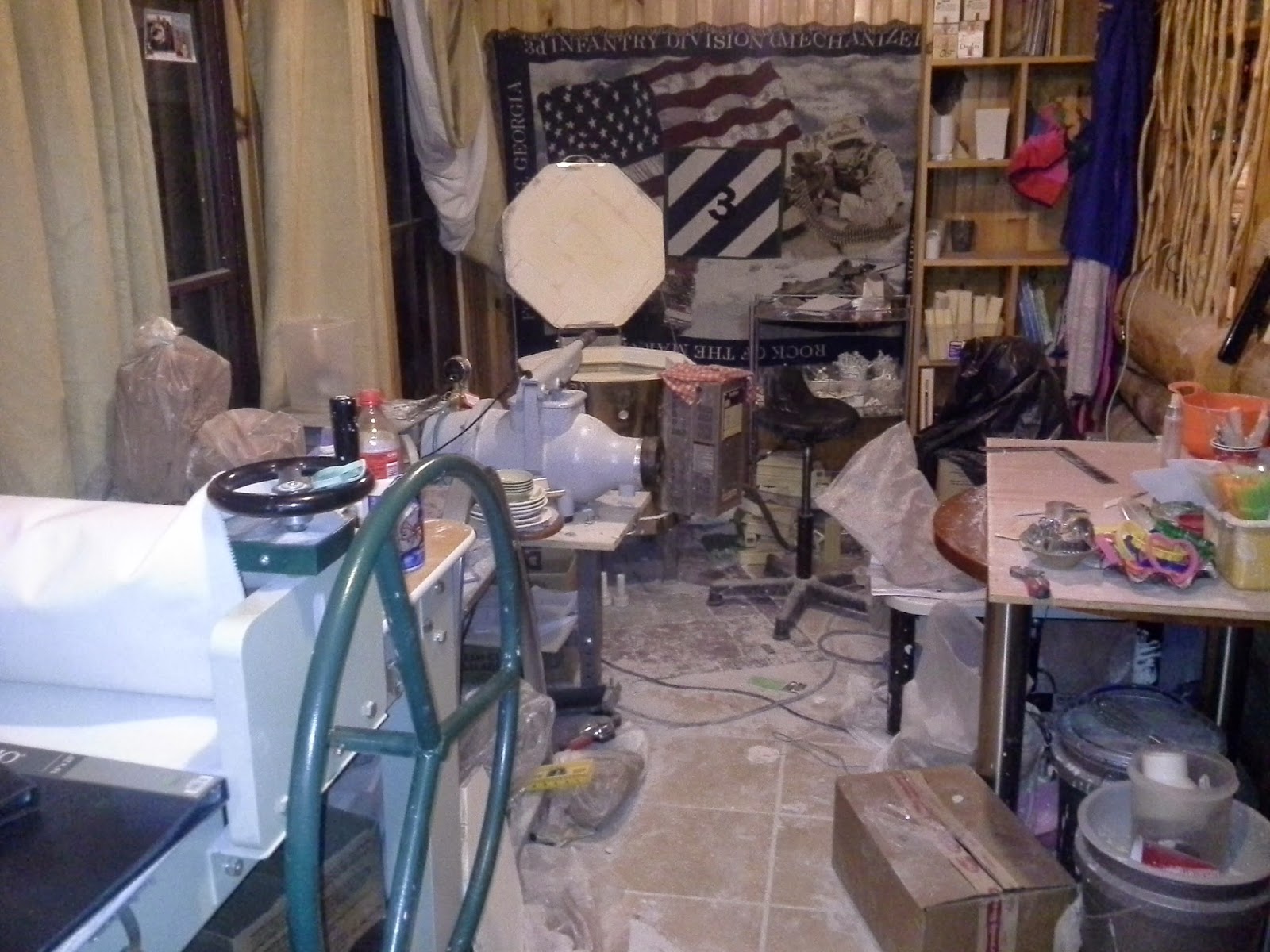 Combat Medic to Ceramic Artist: Studio Fruit Basket Upset