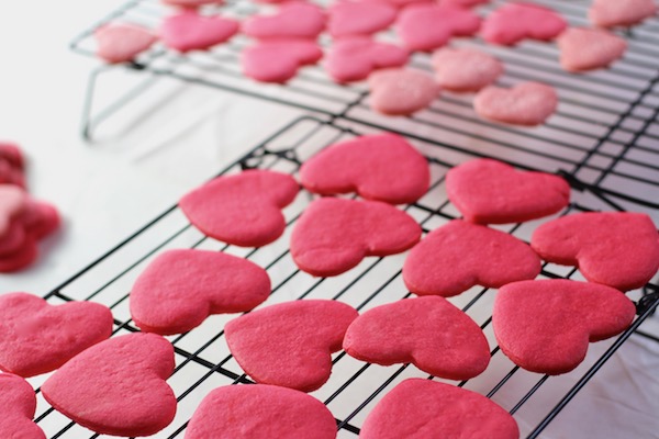 Raspberry Pink Ombre Heart Terraced Cookies – Diary of a Mad Hausfrau