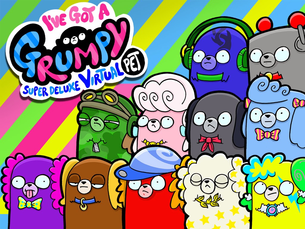 Calamari Royale: Grumpy - Your Super Deluxe Virtual Pet