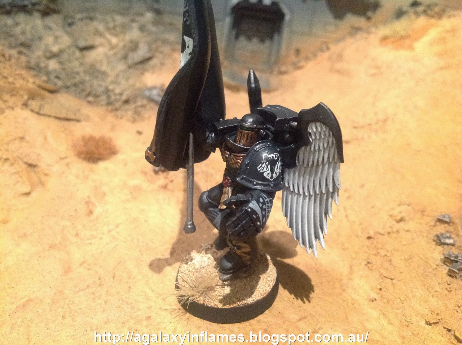 A Galaxy In Flames: Raven Guard Legion Command Squad