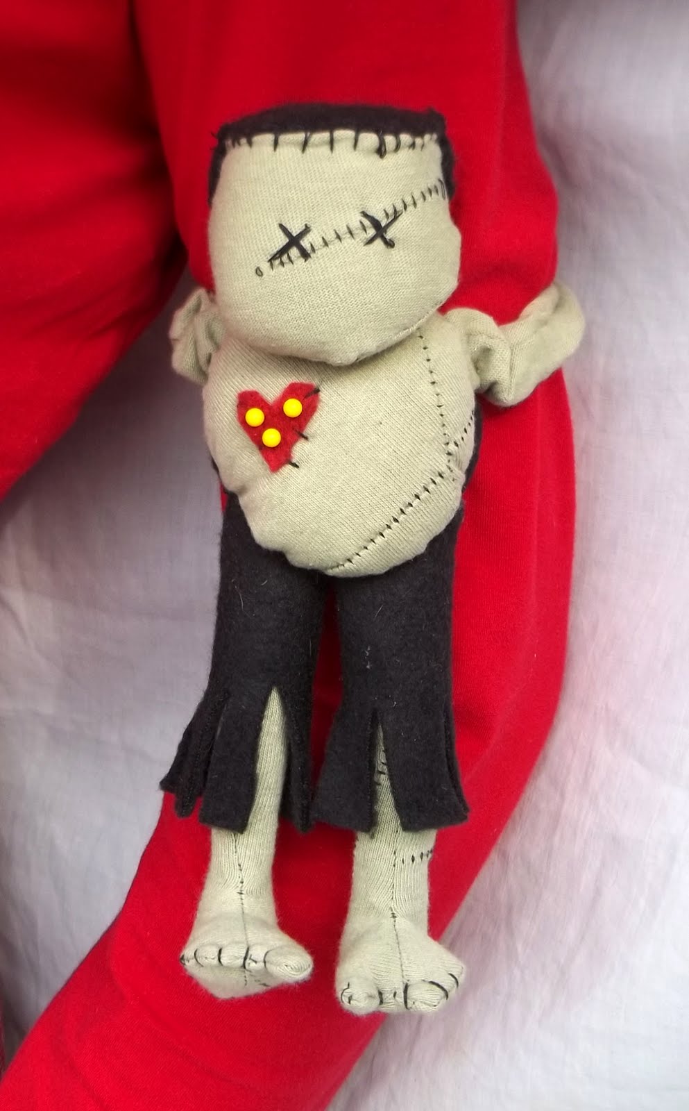 All Things Crafty: Voodoo Doll Pincushions Revisited