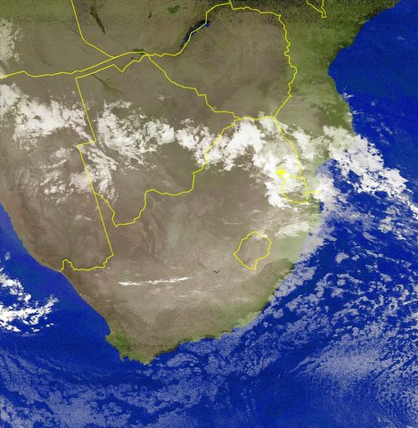 SA Weather and Disaster Observation Service: SA Weather Satellite Image ...