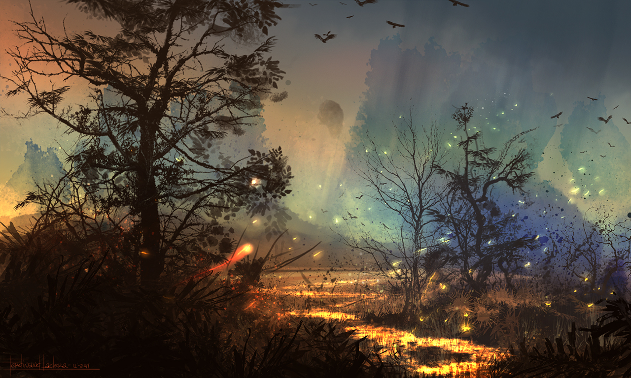 The Art of Digitalhadz: Fireflies