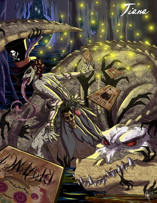 A LA LUNA Y DE REGRESO: Disney's Princess gore version