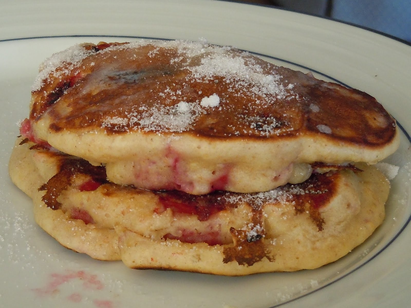 Quick Breakfasts for Moms in a Hurry: Raspberry pancakes