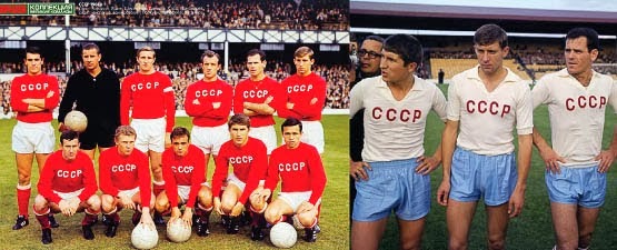 Football teams shirt and kits fan: Kits USSR world Cup 1966