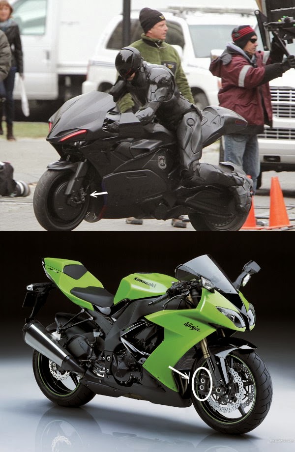 Haji iLan : Motor RoboCop 2014, ternyata Kawasaki Z1000