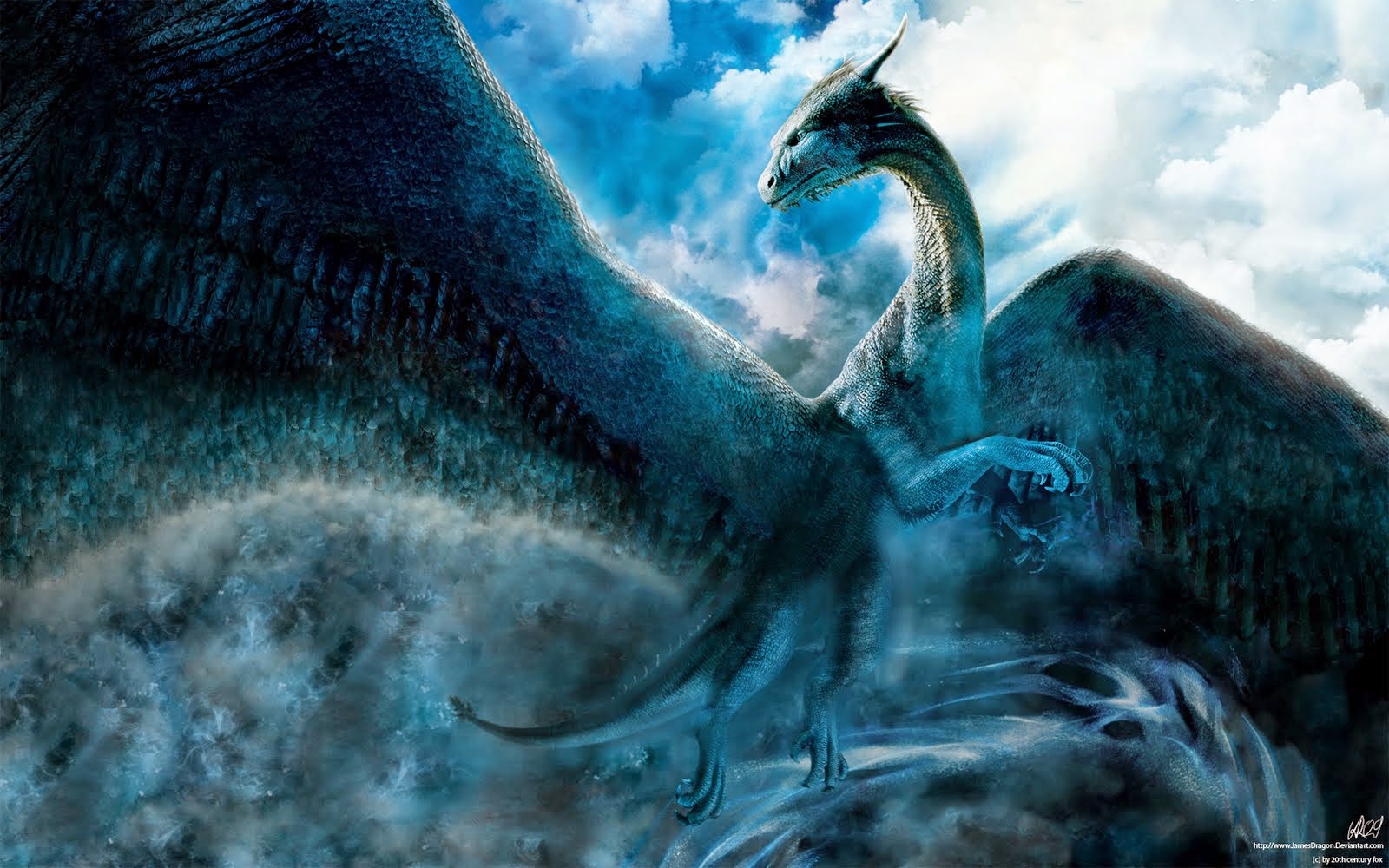 María García Esperón: Un dragón azul