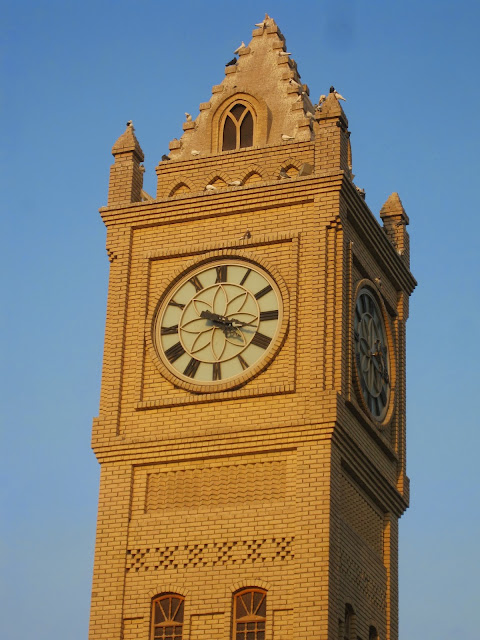 kurdistanart: Clock Tower at Shar Park, City Center of Erbil south of ...