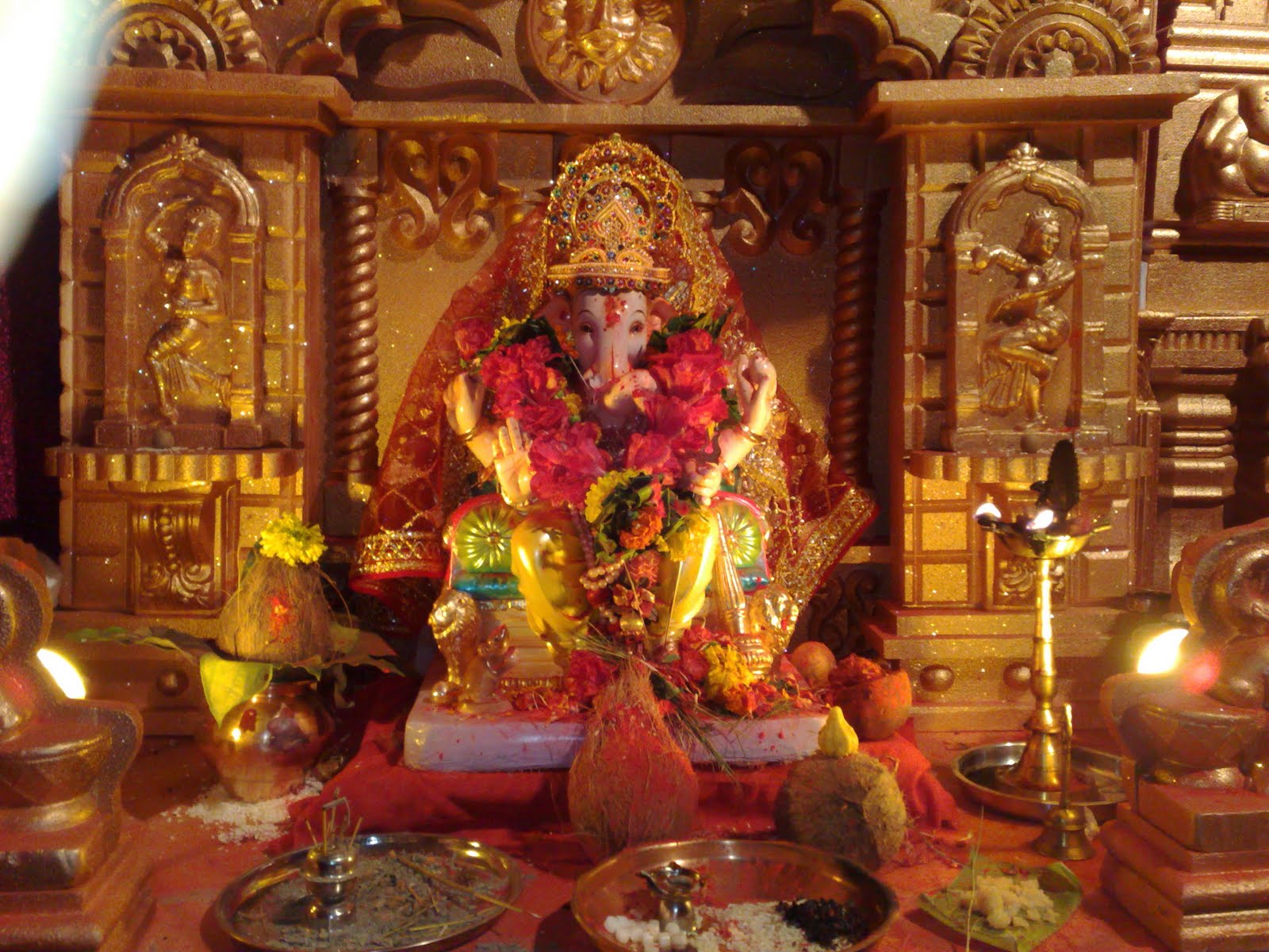 Ganesh Pooja: Ganesh Pooja at Mumbai