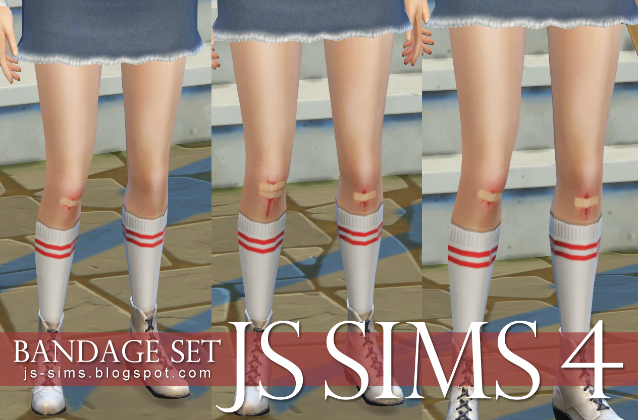 [JS SIMS 4] Bandage Set