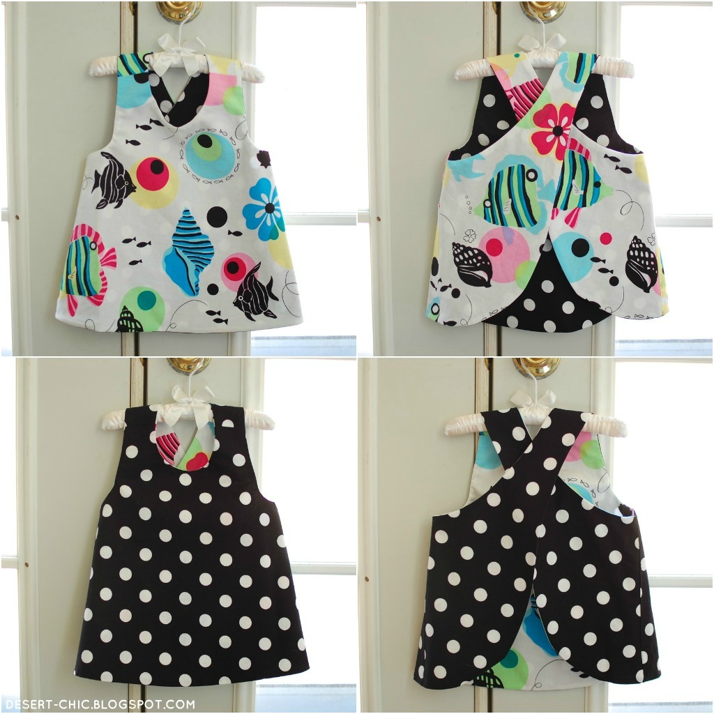Desert Chic: Sewing: Reversible Pinafores GALORE