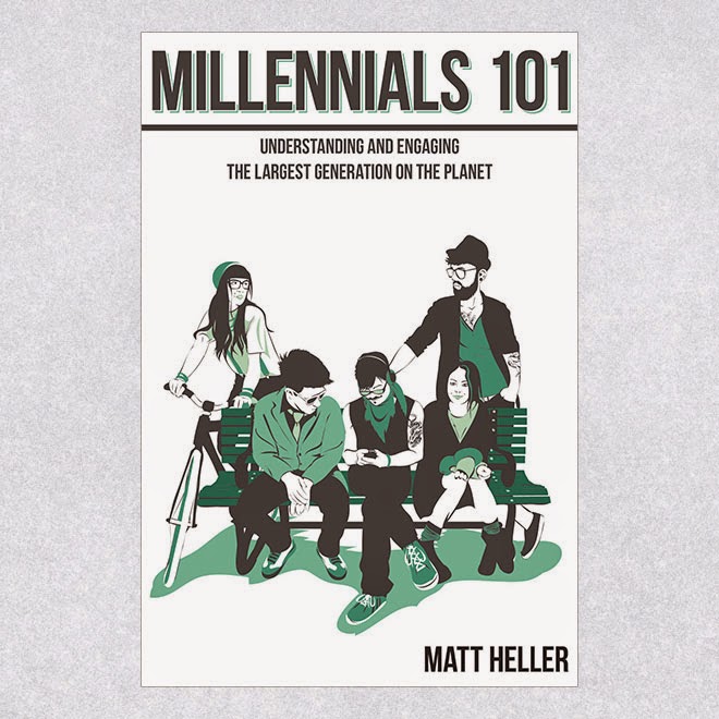 Book Cover Art for Millenials 101 by Matt Heller - 2013