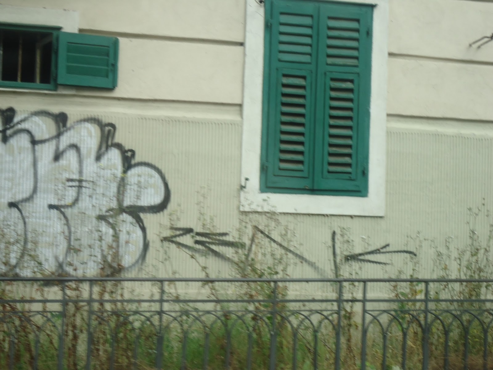 Gargoyles & Graffiti: Graffiti at Split, Croatia