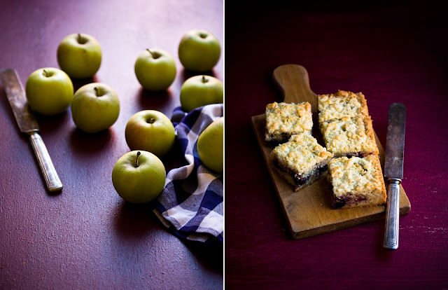 Desserts for Breakfast: Berry, Apple, and Rosemary Shortbread Bars