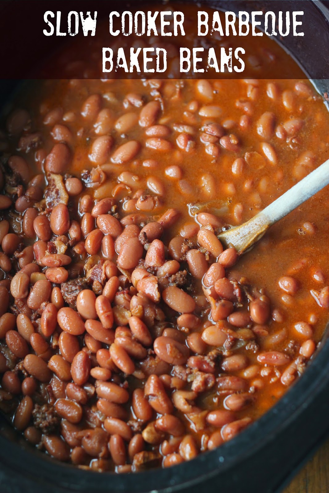 Slow Cooker BBQ Beans Recipe