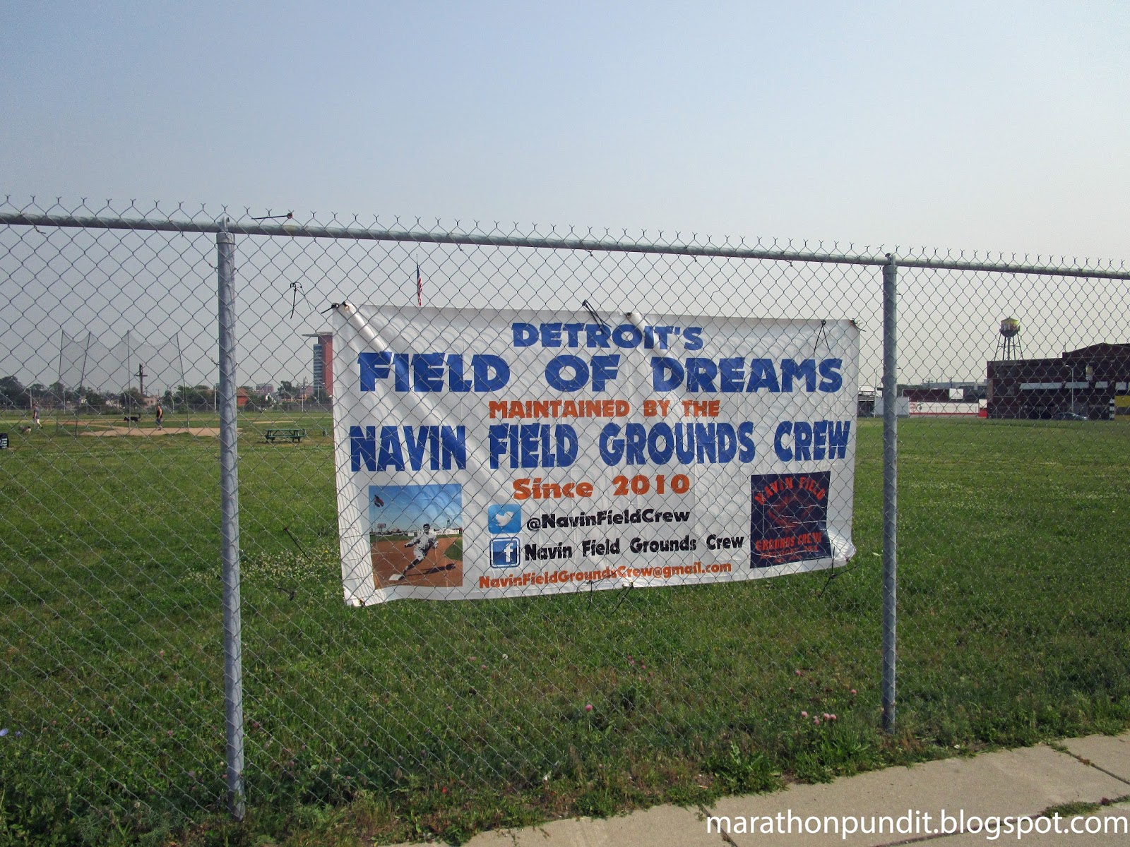 Marathon Pundit: (Photos) Navin Field--on the site of Tiger Stadium