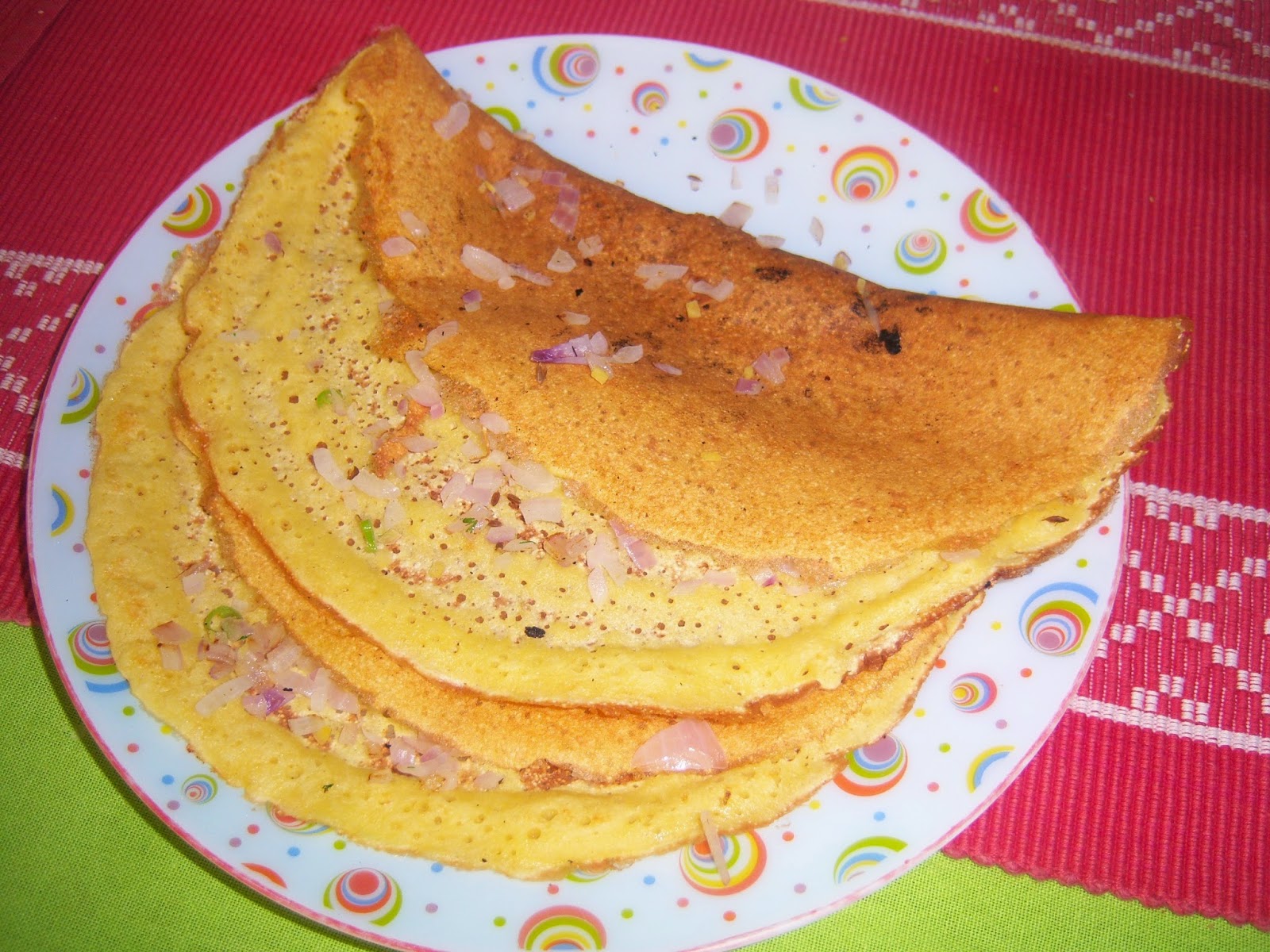 Besan Rawa Dosa -- How to make Besan Rawa Dosa -- Suji Besan Dosa - E.A ...