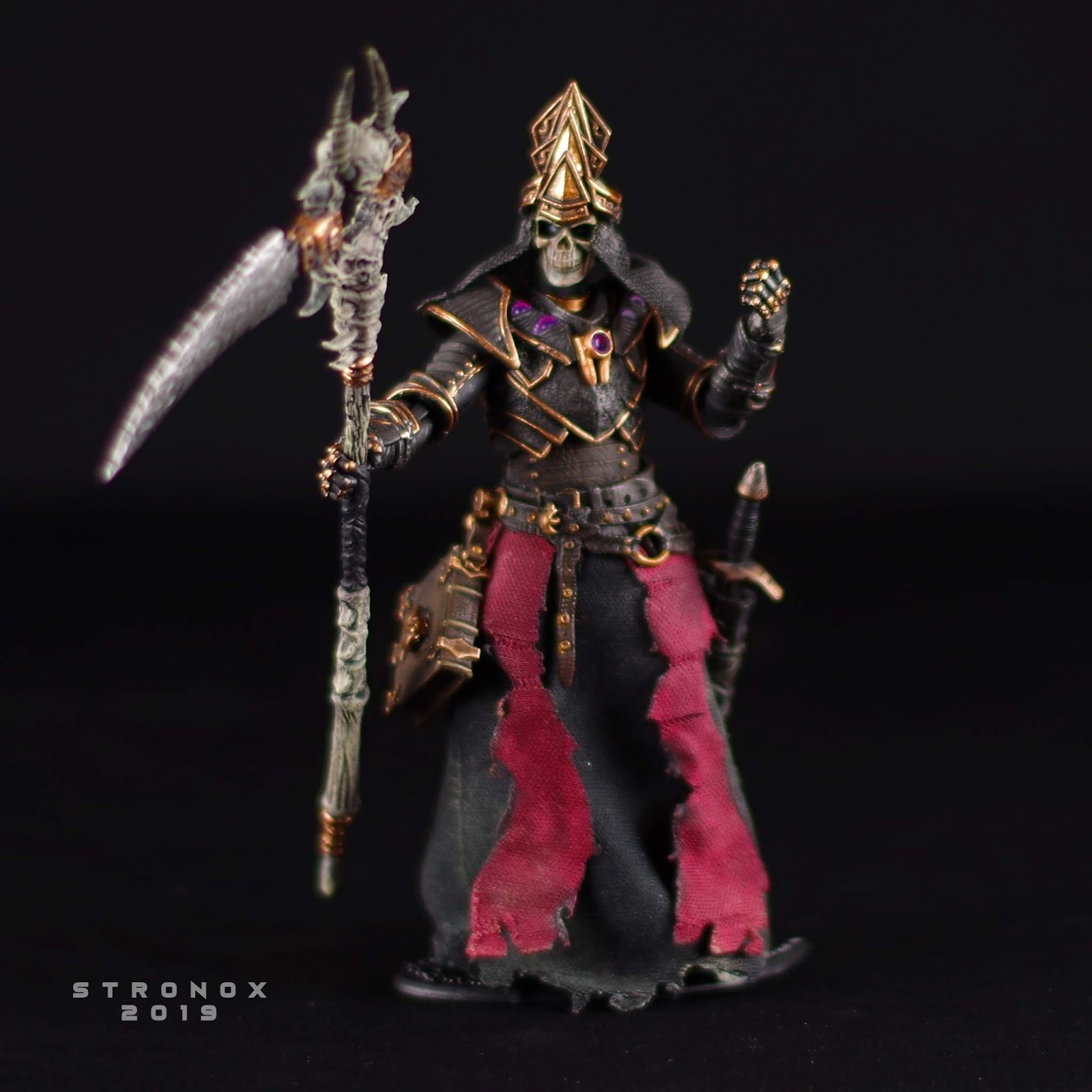 Stronox Custom Figures: Boss Fight Studios Vitruvian HACKS: The Lich King