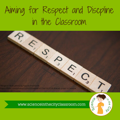Aiming for Respect and Discipline in the Classroom | Science in the City