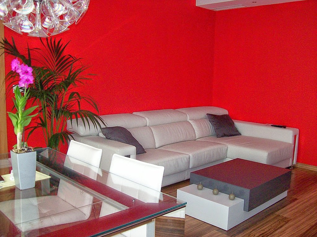 Muebles X Muebles: Decorar la sala en color rojo