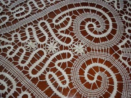 Tina's handicraft : romanian lace