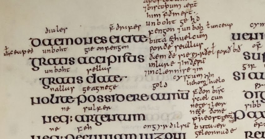 Medieval Codes : Latin in the margins
