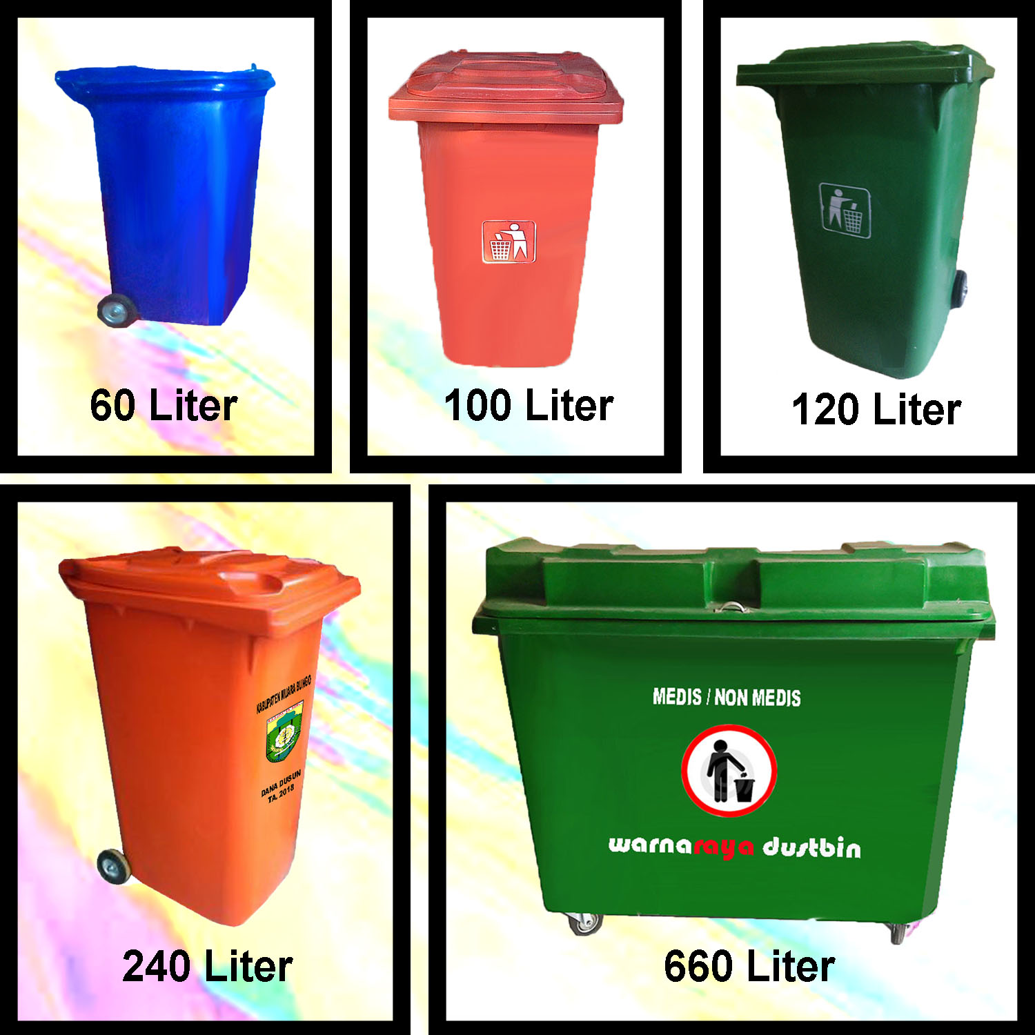 TEMPAT SAMPAH RODA: 2018