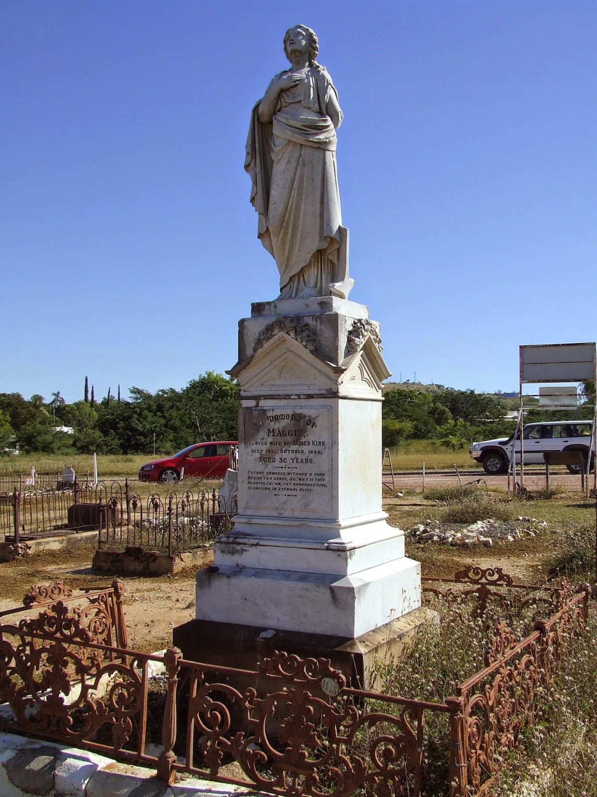 North Queensland History: Charters Towers Pioneer Cemetery