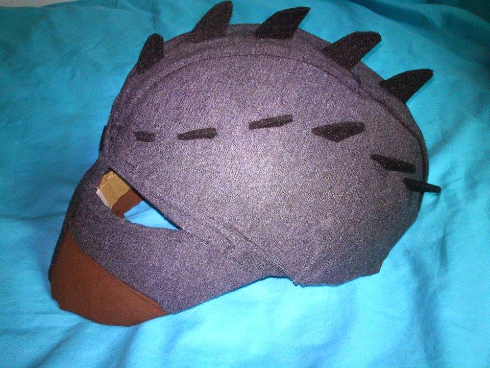 Hiccup`s helmet, "How To Train Your Dragon 2" movie - Fanciful Sewings