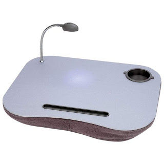 Portable Computer And Laptop Lap Desk With Light: Lap Desk With Light