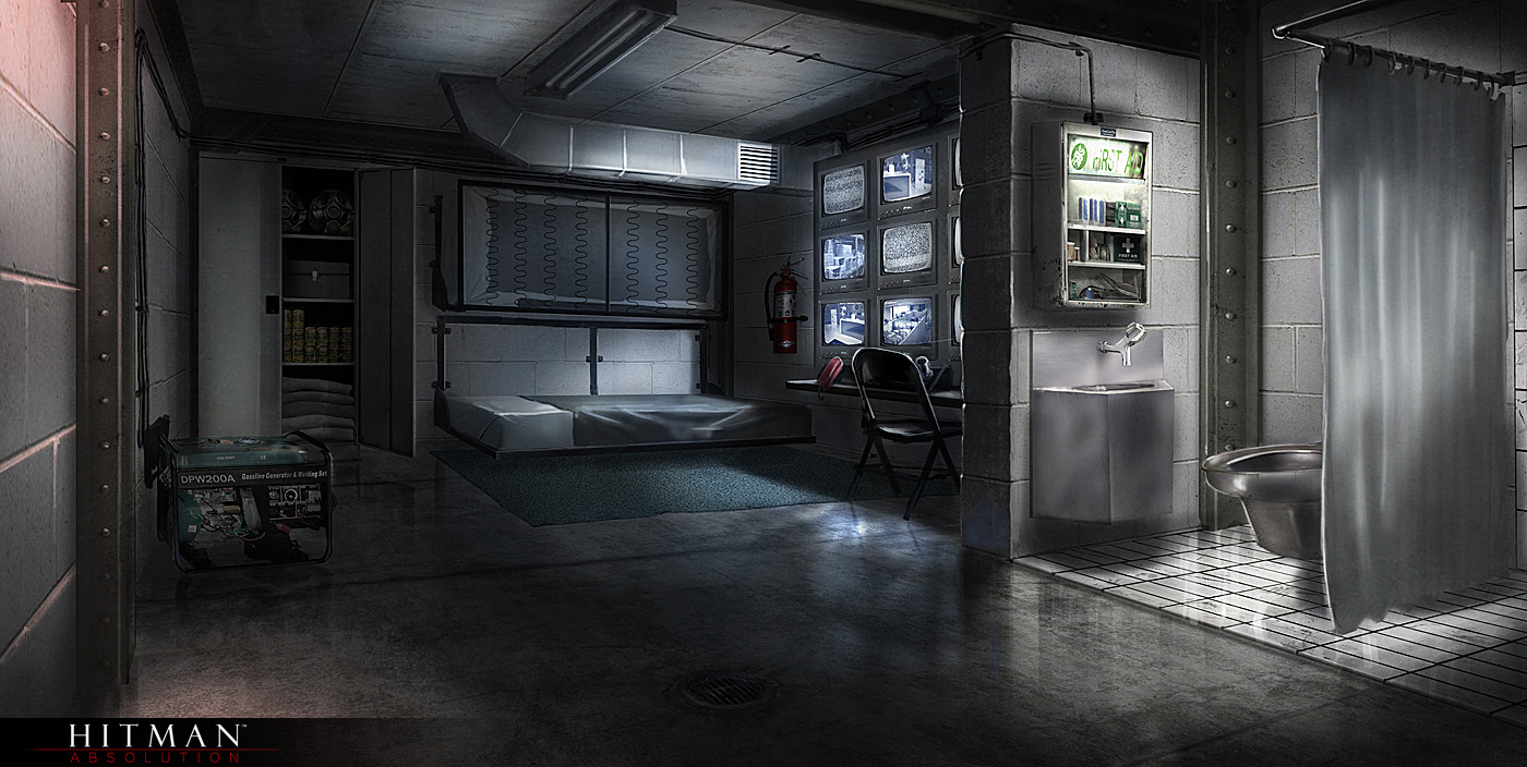 Jonas Springborg Concept Art and Illustration: Hitman Absolution