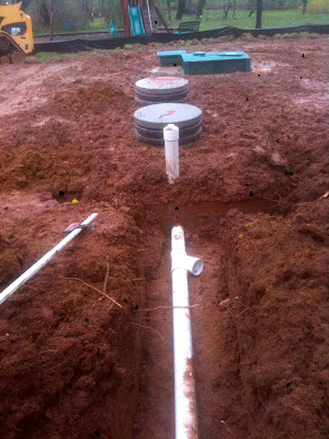 Keenan Construction & Excavation: Stream Discharge Septic System