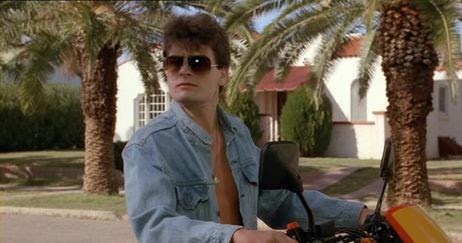 Charlie Sheen is The Wraith | The Wraith | Wraith Movie & Car Fan Site