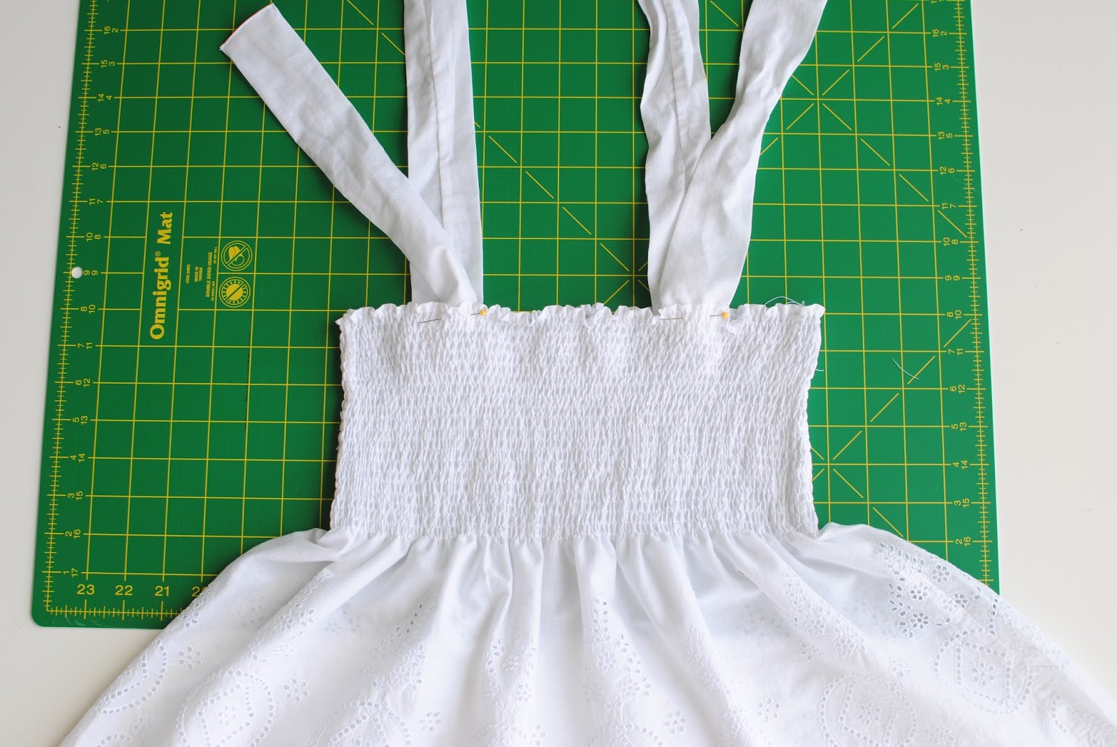 Trash To Couture: DIY Shirred Top