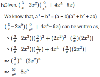 R.D. Sharma Solutions Class 9th: Ch 4 Algebraic Identities Exercise 4.4