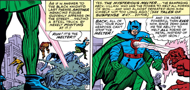 The Peerless Power of Comics!: Mysteriously Yours... The Melter!