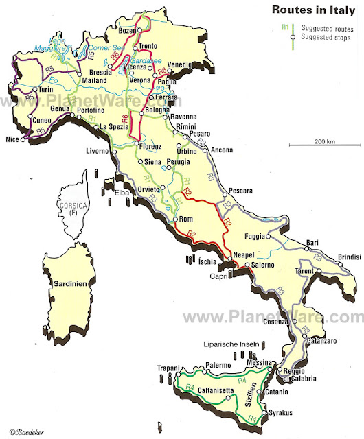 MAPS OF ITALY