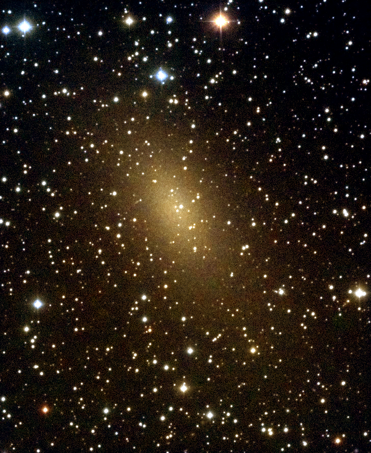 Firmamento Austral: NGC 147 Galaxia eliptica en cassiopea